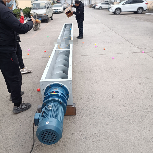 advanced technologies mobile portable lab small short auger screw ...