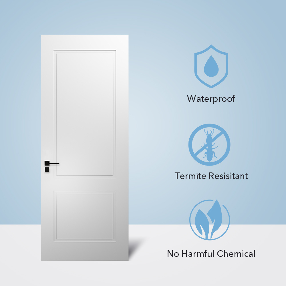 New interior room water proof door design modern waterproof wpc solid ...