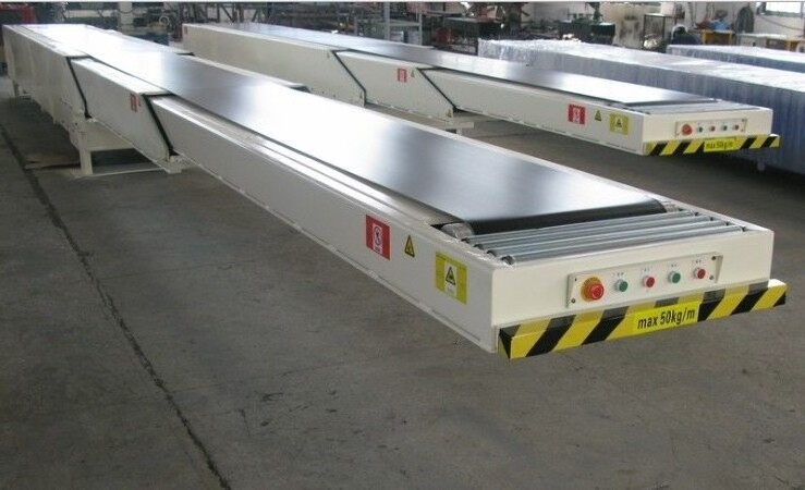 Movable Telescopic Belt Conveyor Truck Loading Unloading Conveyor ...