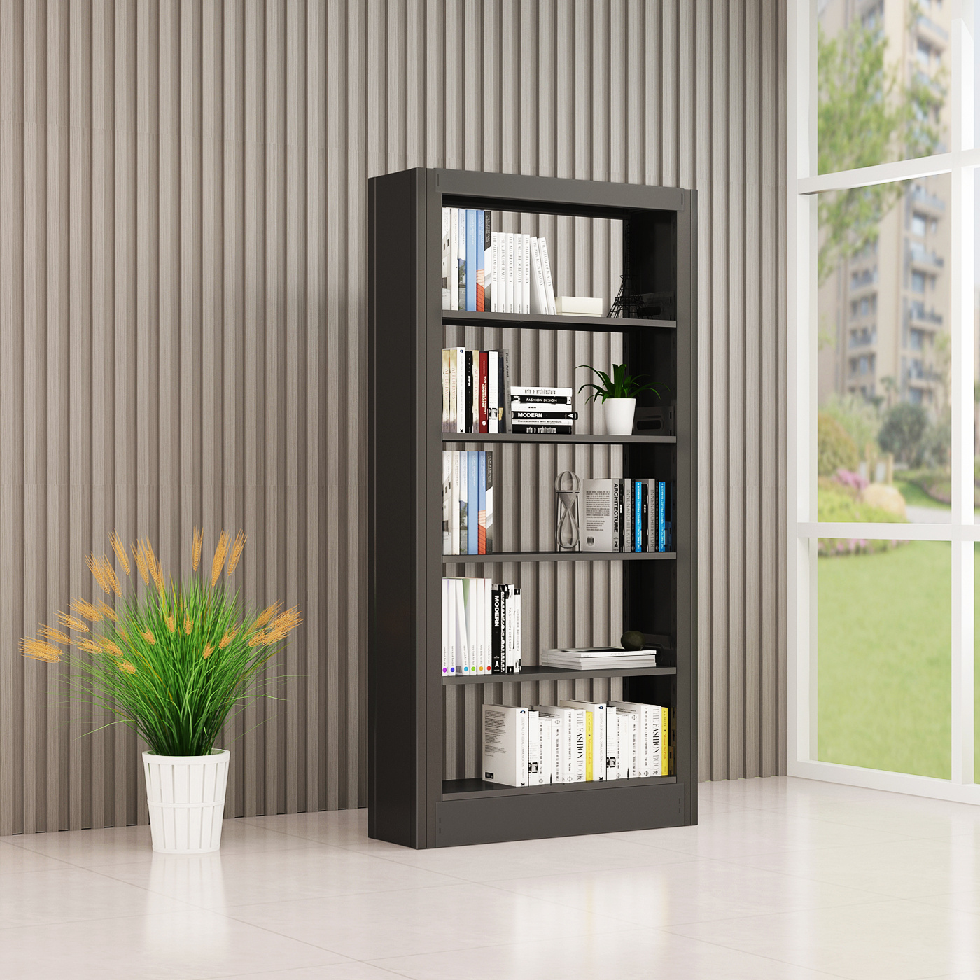 Cheap Metal Bookshelves office furniture used library bookshelves for ...