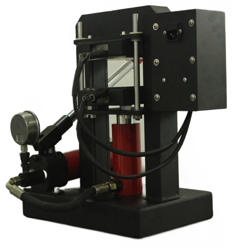 Extraction Oil Herb Manual Stamping Hot Press Plates LCD Controller ...