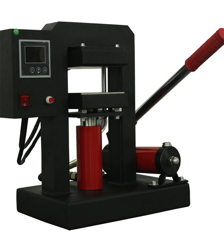 Extraction Oil Herb Manual Stamping Hot Press Plates LCD Controller ...