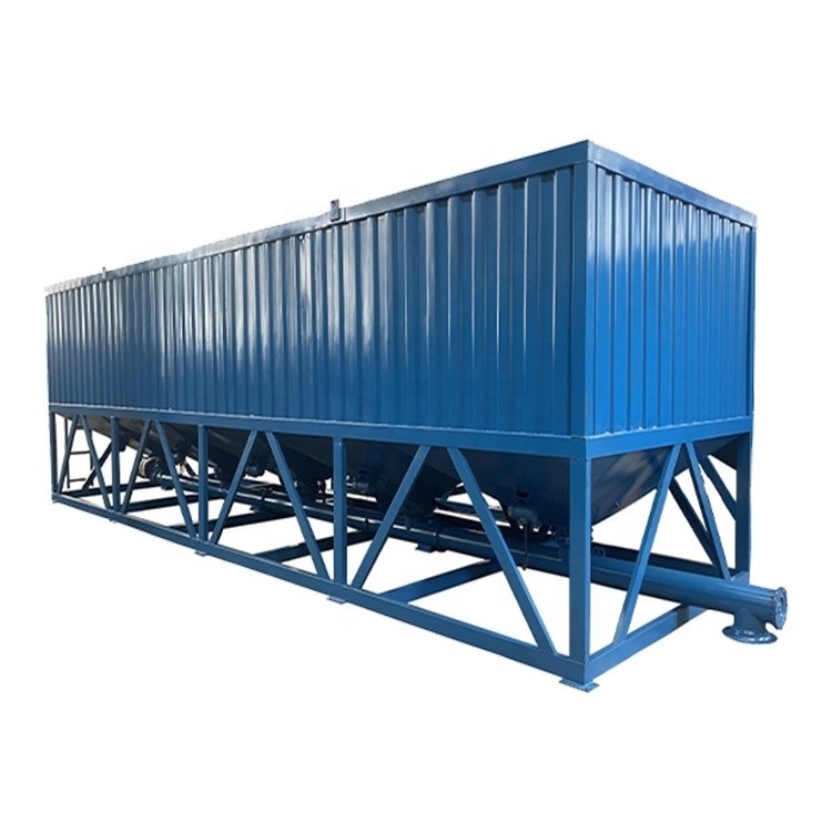 20T Moisture-Proof Portable Mini Ready Mix Horizontal Cement Silo ...