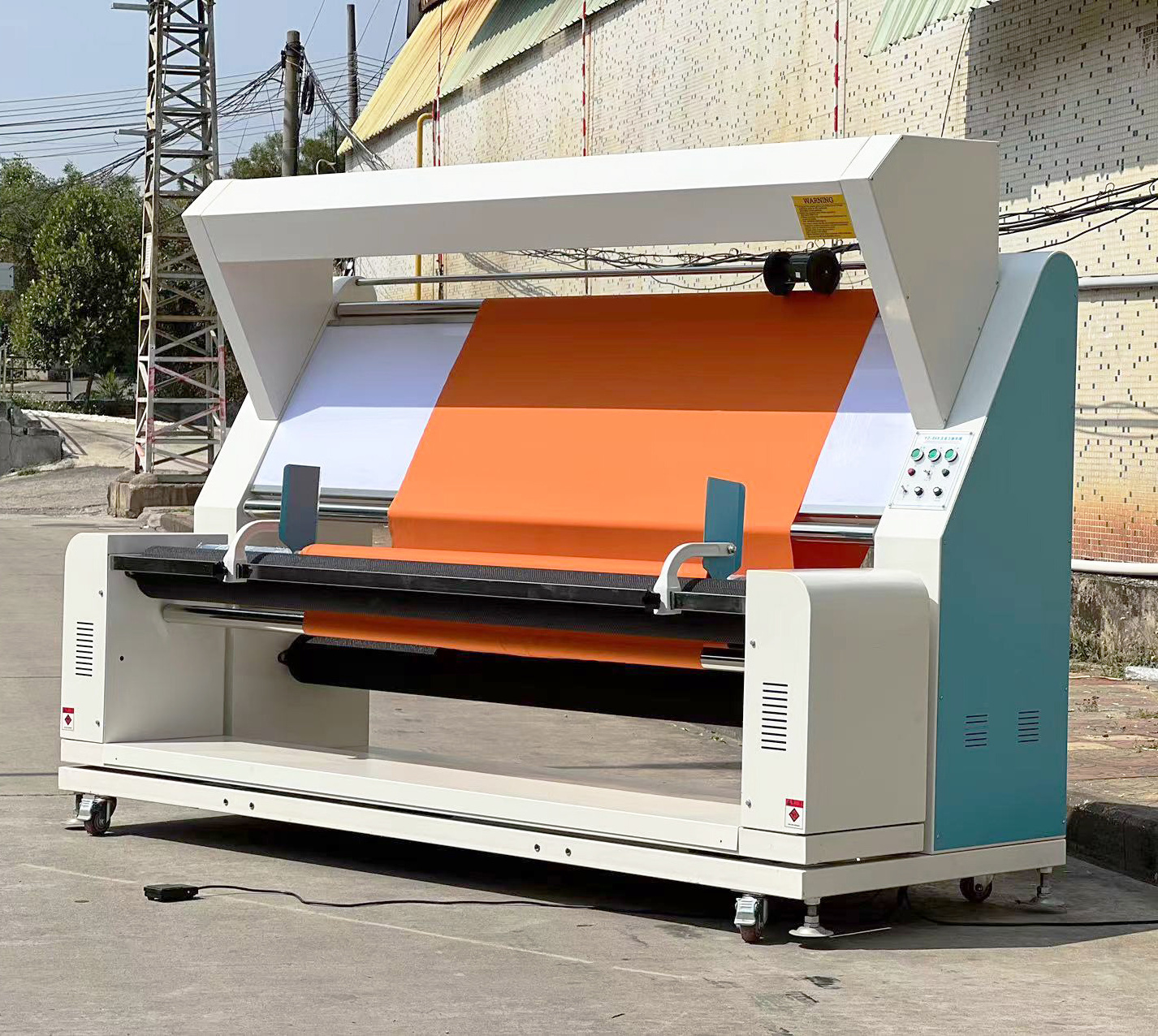 Automatic Cloth Fabric Rolling Winding Inspection Machine Fabric ...