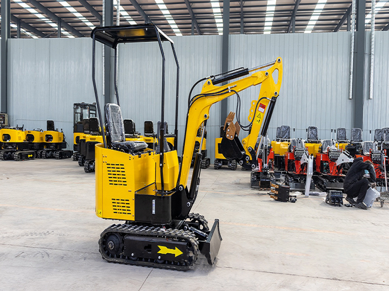 FREE SHIPPING micro excavator mini digger 800 kg mini excavator bucket ...