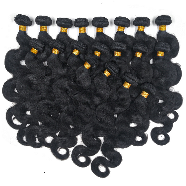 Free Natural Indian Raw Hair Bundles Vendor Virgin Body Wave Hair Weave ...