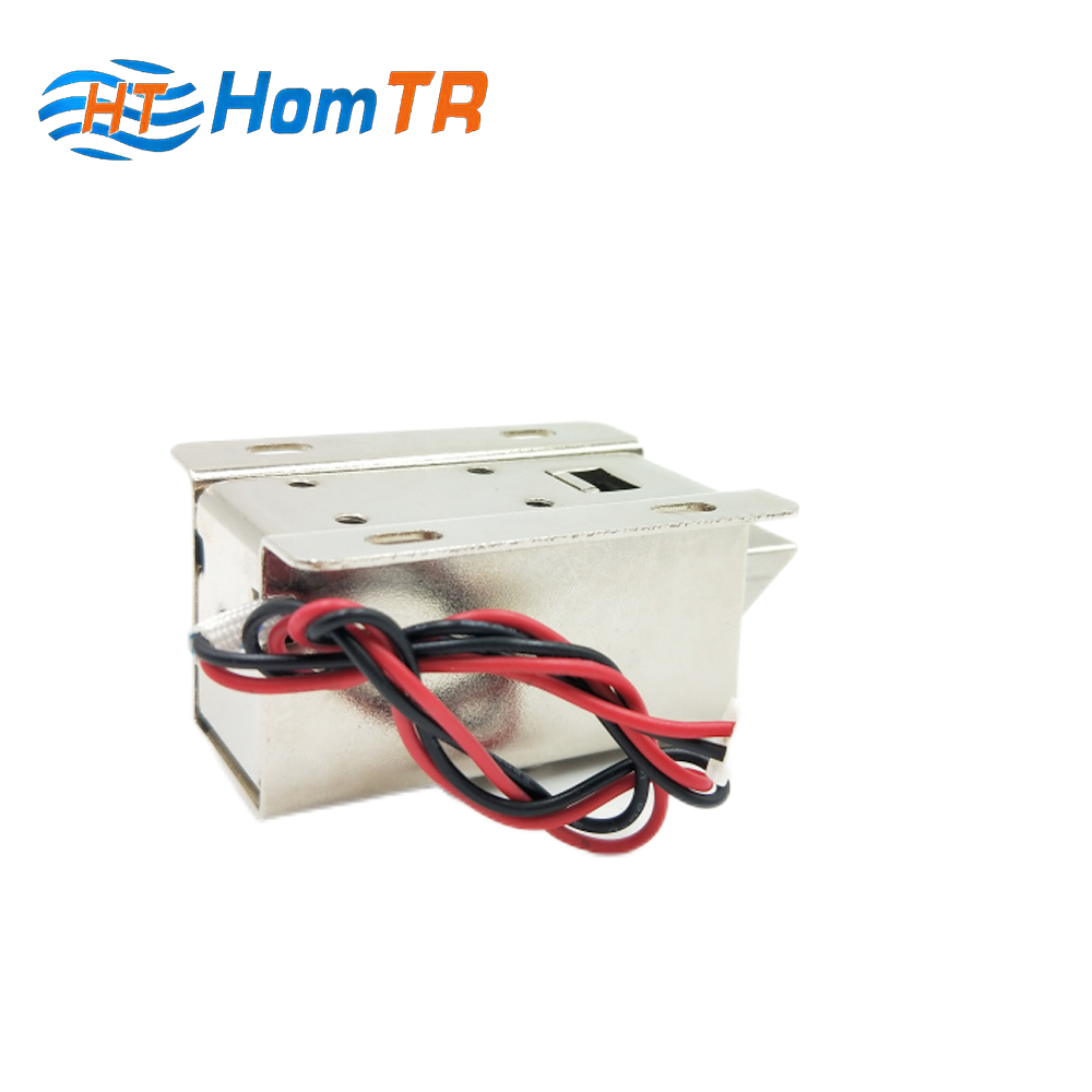 HomTR Safe Box Solenoid File Display Cabinet Electronic Lock 12VDC ...
