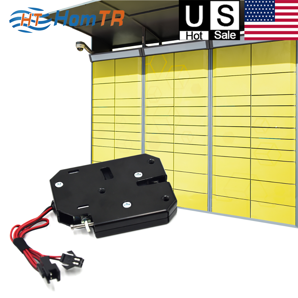 HomTR Carbon Steel Electrical Control Mailbox Magnetic Locks Smart ...