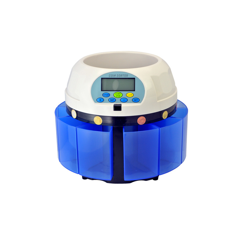 Heavy Coin Counter HS-KSW650 Automatic Money Sorter & Coin Counter Cash ...