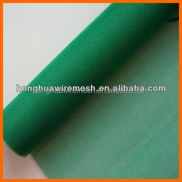 plastic colored anti mosquito netting nylon window insect / fiberglass ...