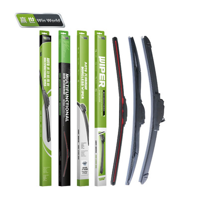 Universal Windshield Mitsuba Hybrid Flat Car Wiper Blade Refill Factory Wholesale High Quality Japanese Graphite Coated Silicone BestSuppliers