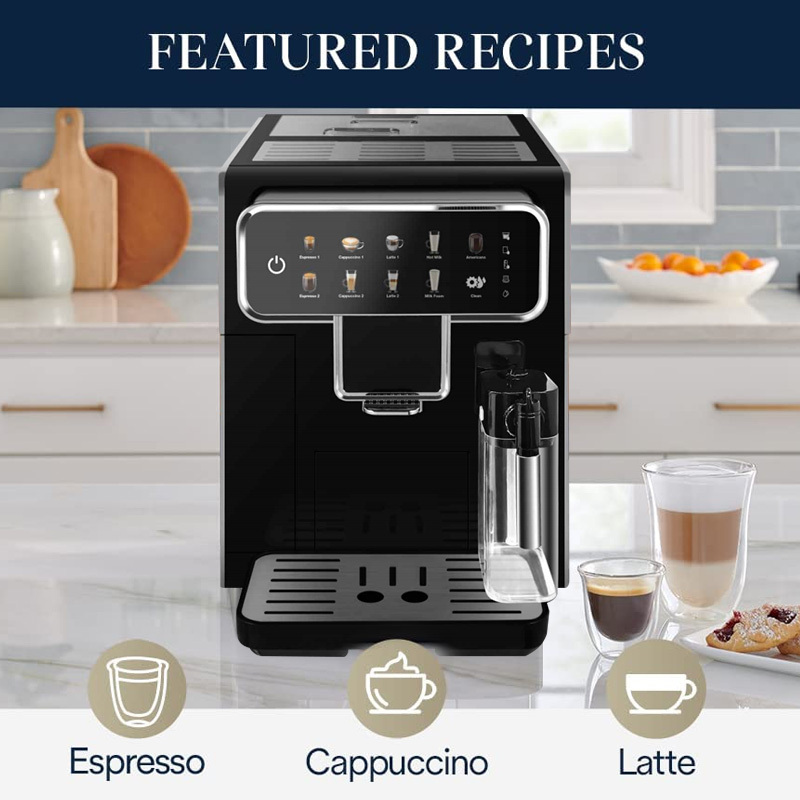 Fully Automatic Commercial Touch Screen Espresso Coffee Machine ...