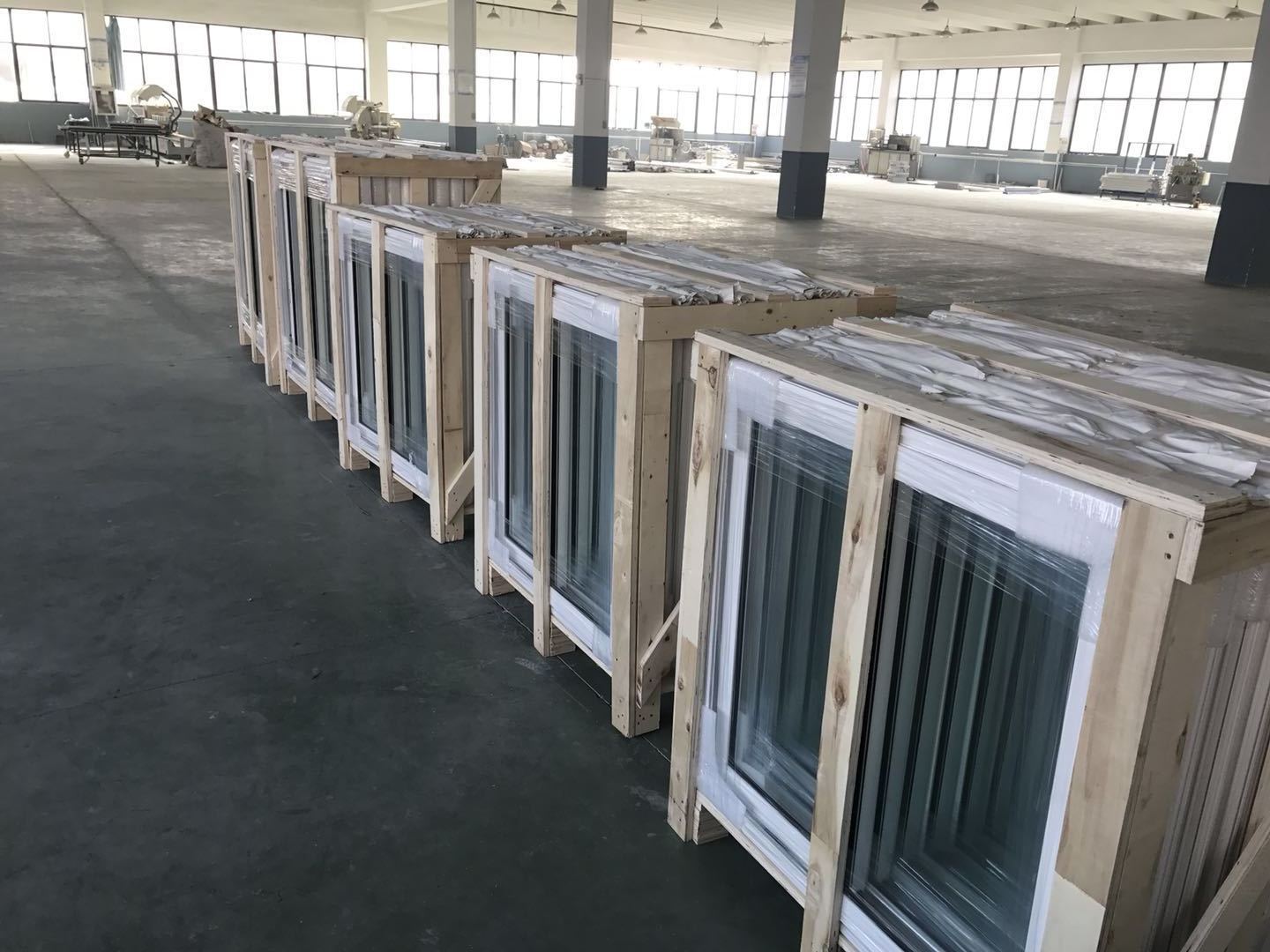 Adjust the handle to control the opening angle Custom aluminum/glass ...