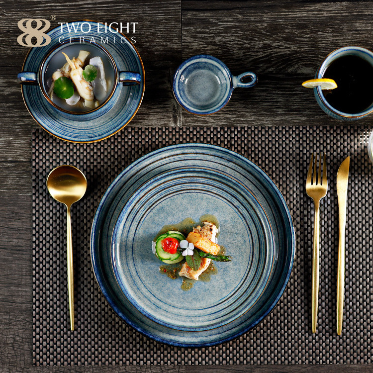 Ceramic Dish Plate Restaurant Porcelain Dinnerware Wholesale Custom ...