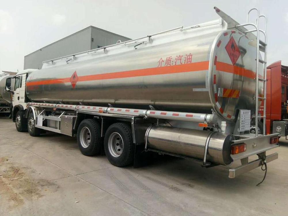 Howo 8x4 fuel tank truck 25 ton tanker truck howo oil transportation ...