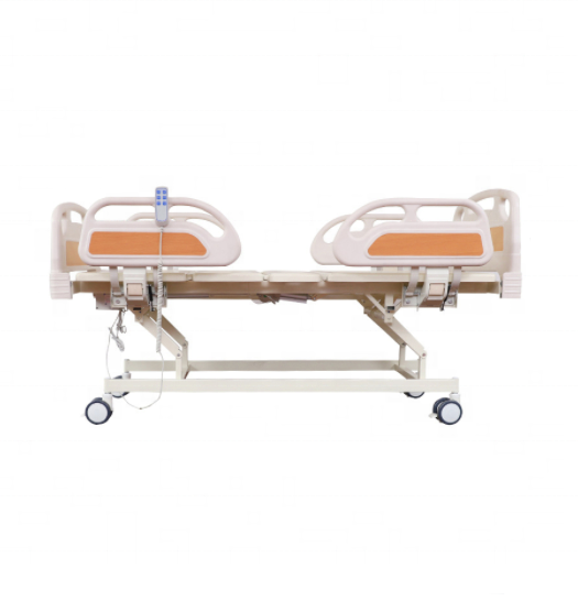 Electric three-function hospital bed Home electric medical bed ICU hospital lifting bed ...