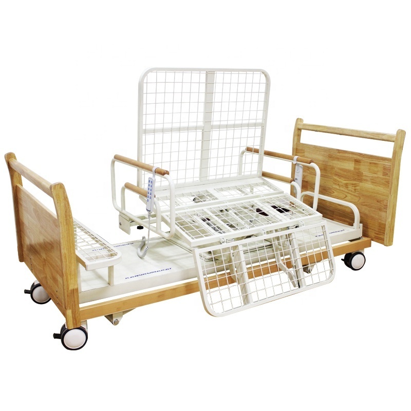 Hospital Adjustable Auto Patient Turning Bed Home Care Rotating ...
