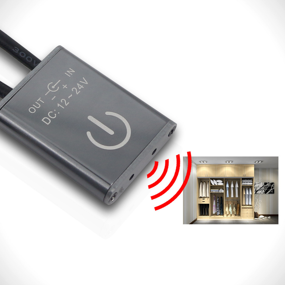 DC12-24V IR motion sensor switch IR gated switch dimmer for low voltage ...