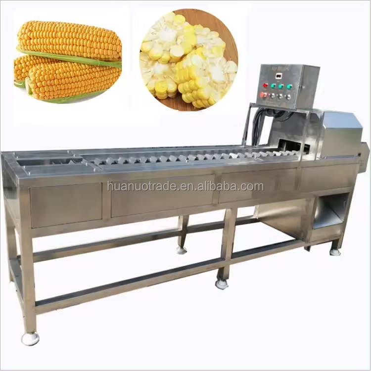 Automatic electric vegetable carrot sweet corn head and tail cutting ...