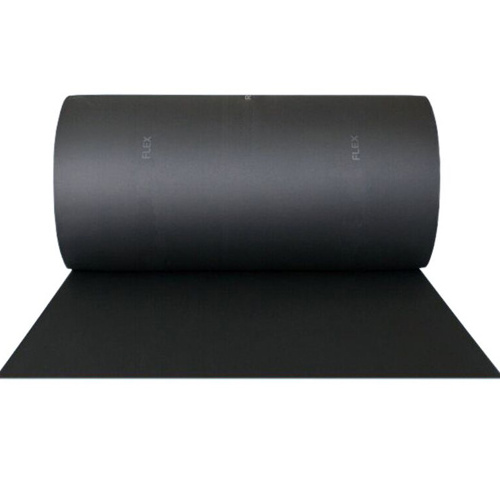 Black Acoustic Ceiling Tiles Sheet House Acoustic Panels NBR PVC Rubber ...