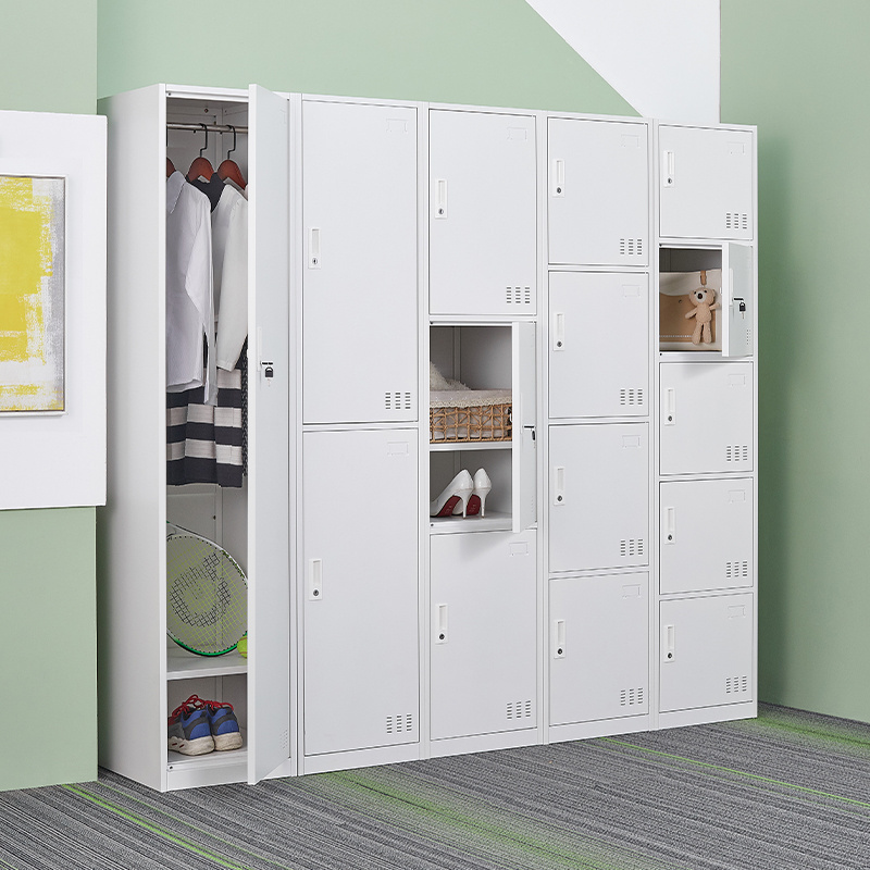 gym wardrobe office staff furniture used cupboard almirah price sport storage stainless cabinet metal steel single door locker BestSuppliers