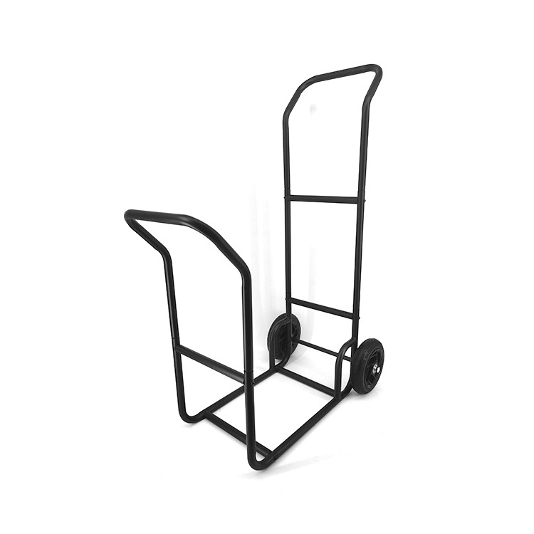 Outdoor Firewood Rack Tool Log Carrier Rolling Cart Log Rack With ...