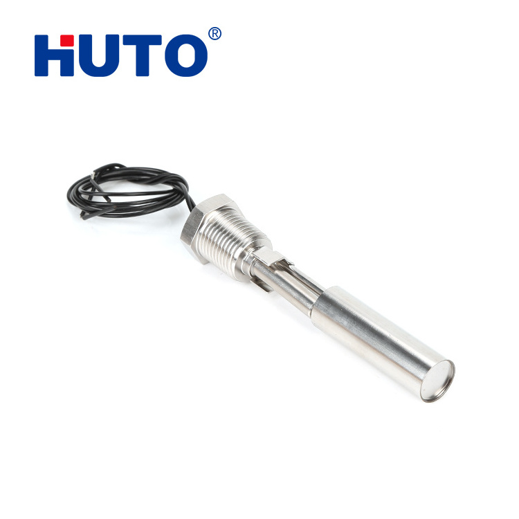 Stainless steel vertical mounted magnetic electric sensor float level ...