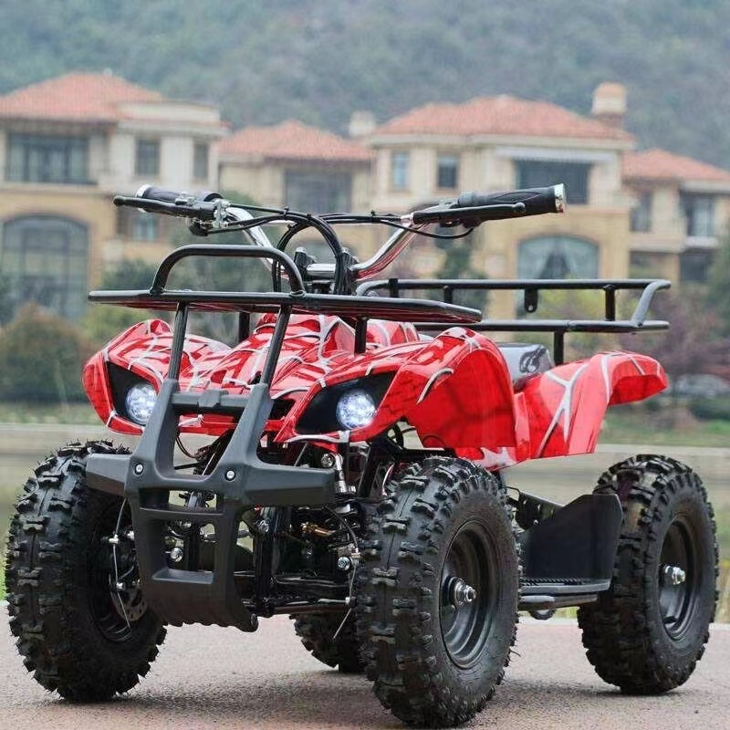 HWTT 49cc 2 Stroke Mini ATV Quad Kids Gas Powered Sports ...