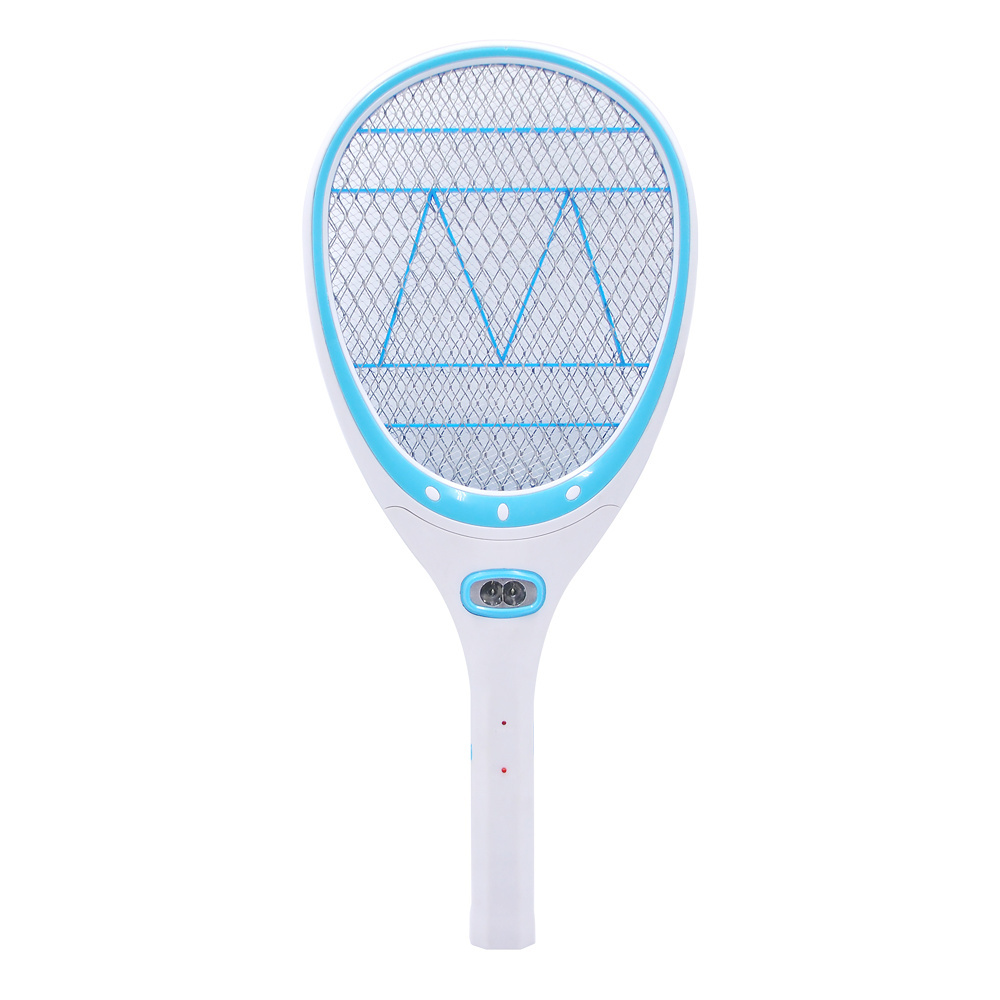 Handheld plastic fly mosquito bug zapper swatter mesh electronic ...