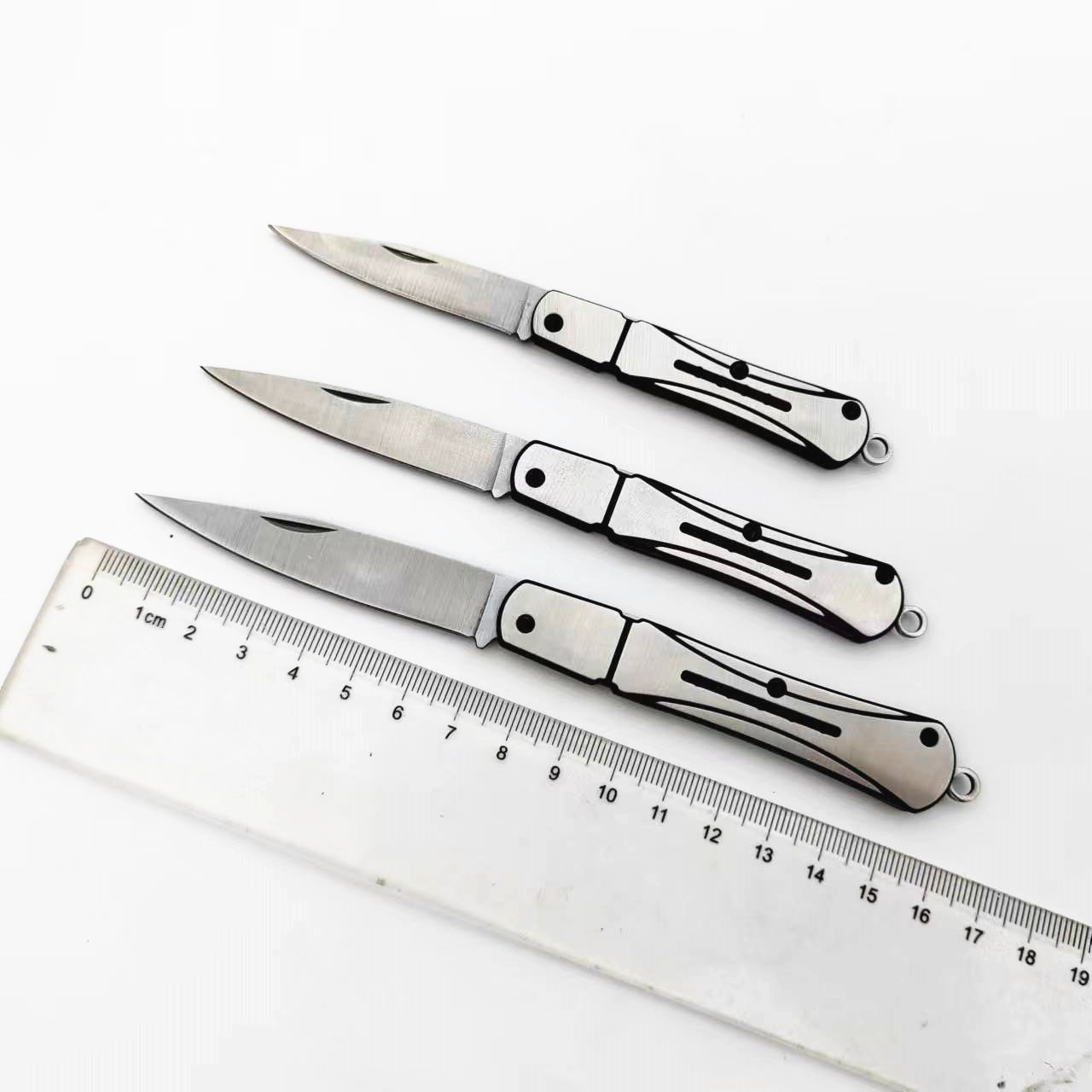 3 Sizes Stainless Steel Daily Use Folding Pocket Utility Knife ...