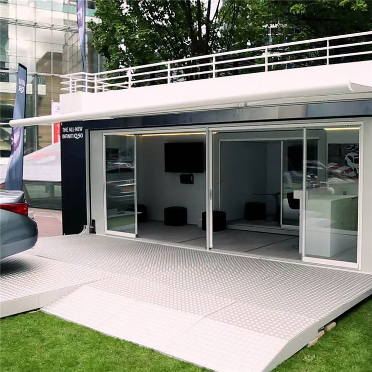 hysun portable movable Pop up container house design coffee shop cafe ...