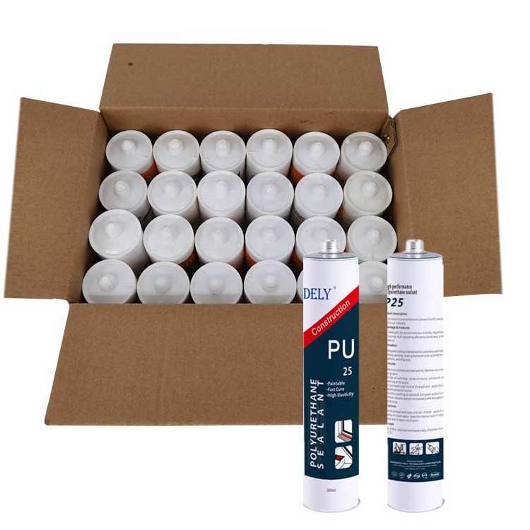 Construction Polyurethane Sealant 600ml PU Sealant Black Adhesive ...