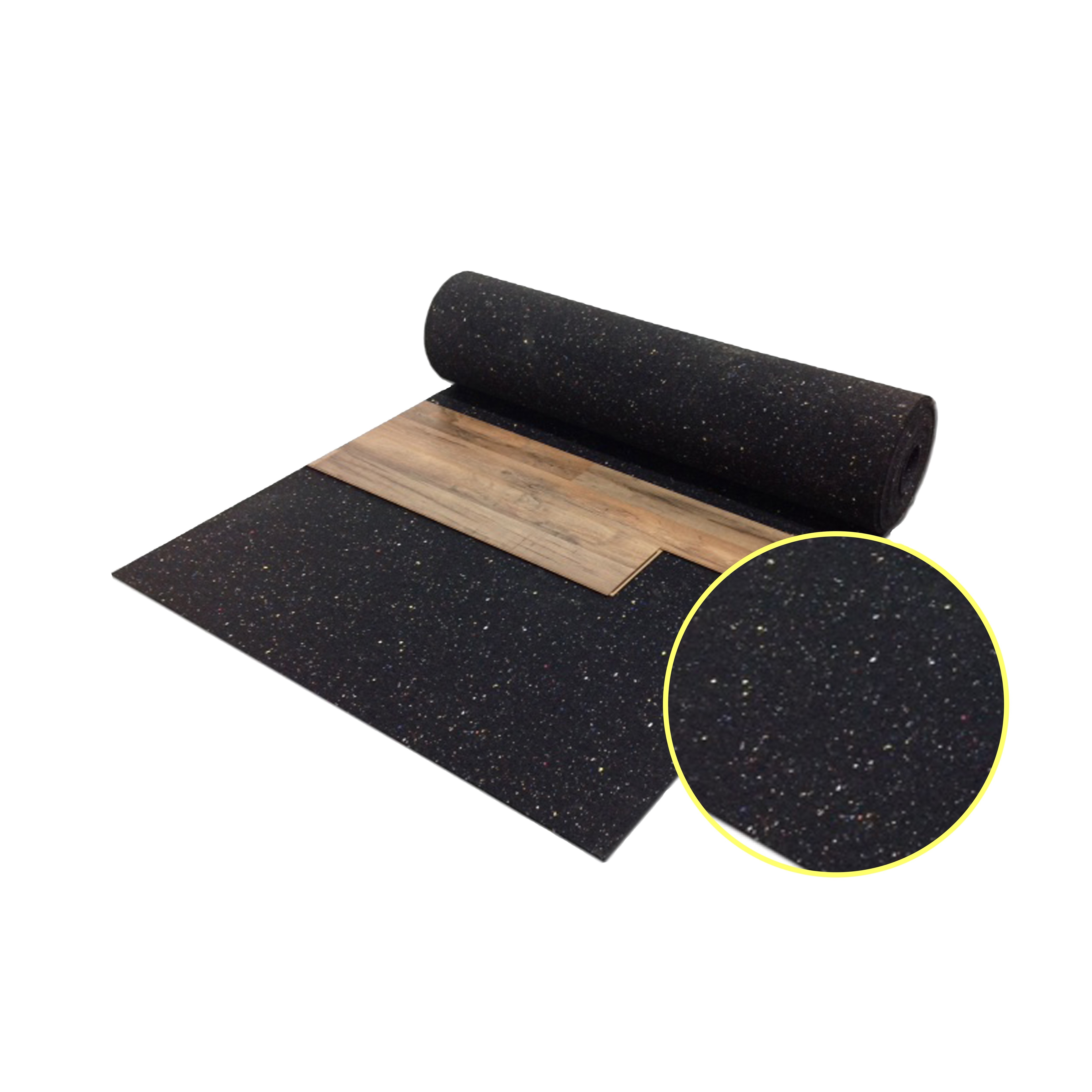 wood/timber/marble/ vinyl floor soundproof underlay/rubber foam cork ...
