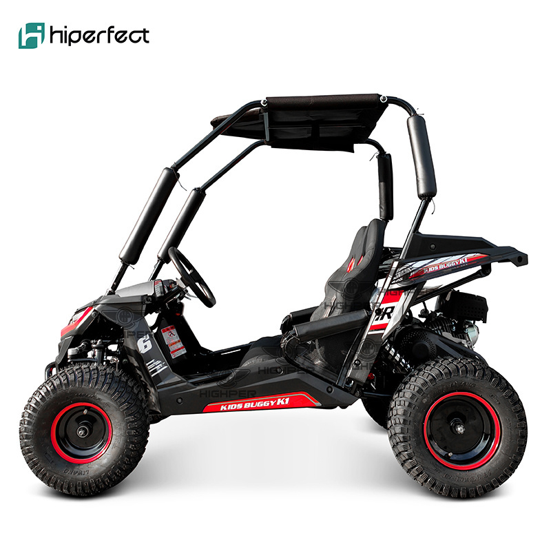 new163cc 4 stroke gas 2 seat Kids Mini 4-wheels Go Kart UTV buggy for ...