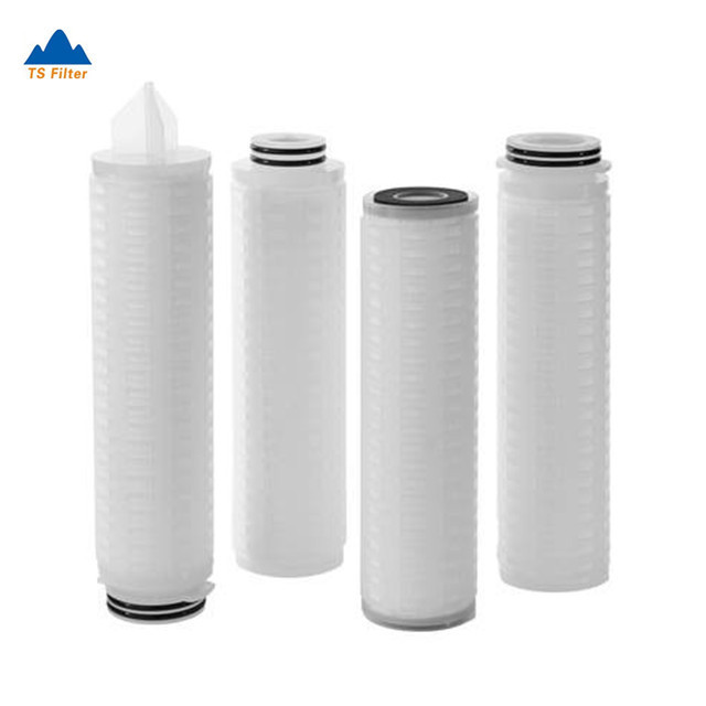 GF Series 1 Micron Pleated Glass Fiber Membrane Cartridge Filter For ...