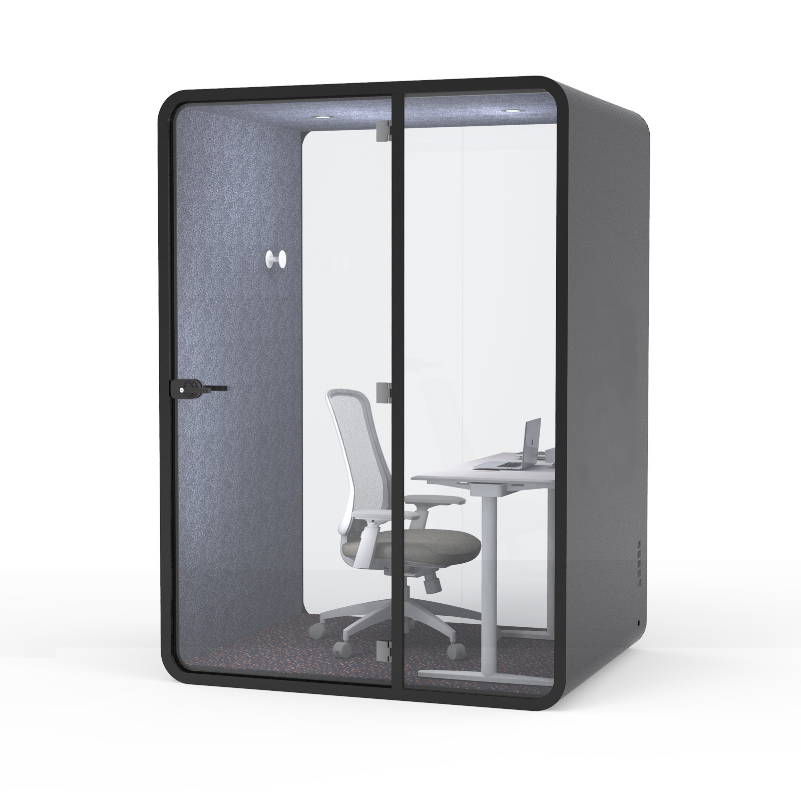 Acoustic Phone Pod Soundproof Office Booth Singing Room vocal recording ...