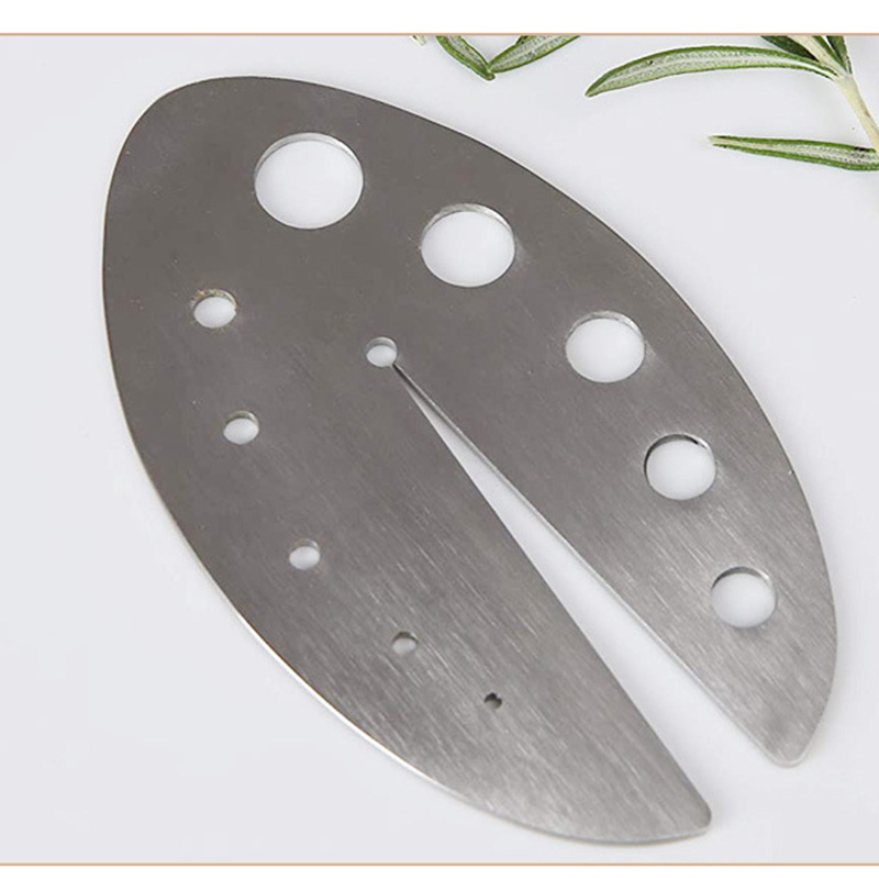 2024 New Arrival Silver Small Custom Cutter Unique Steel Stainless Leaf ...