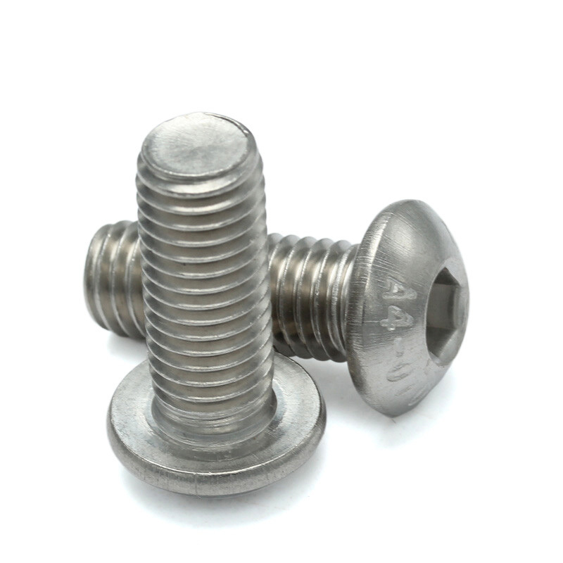Factory Screws ISO7380 M5 M6 M8 M10 Hex Socket Pan Head Screw Stainless ...