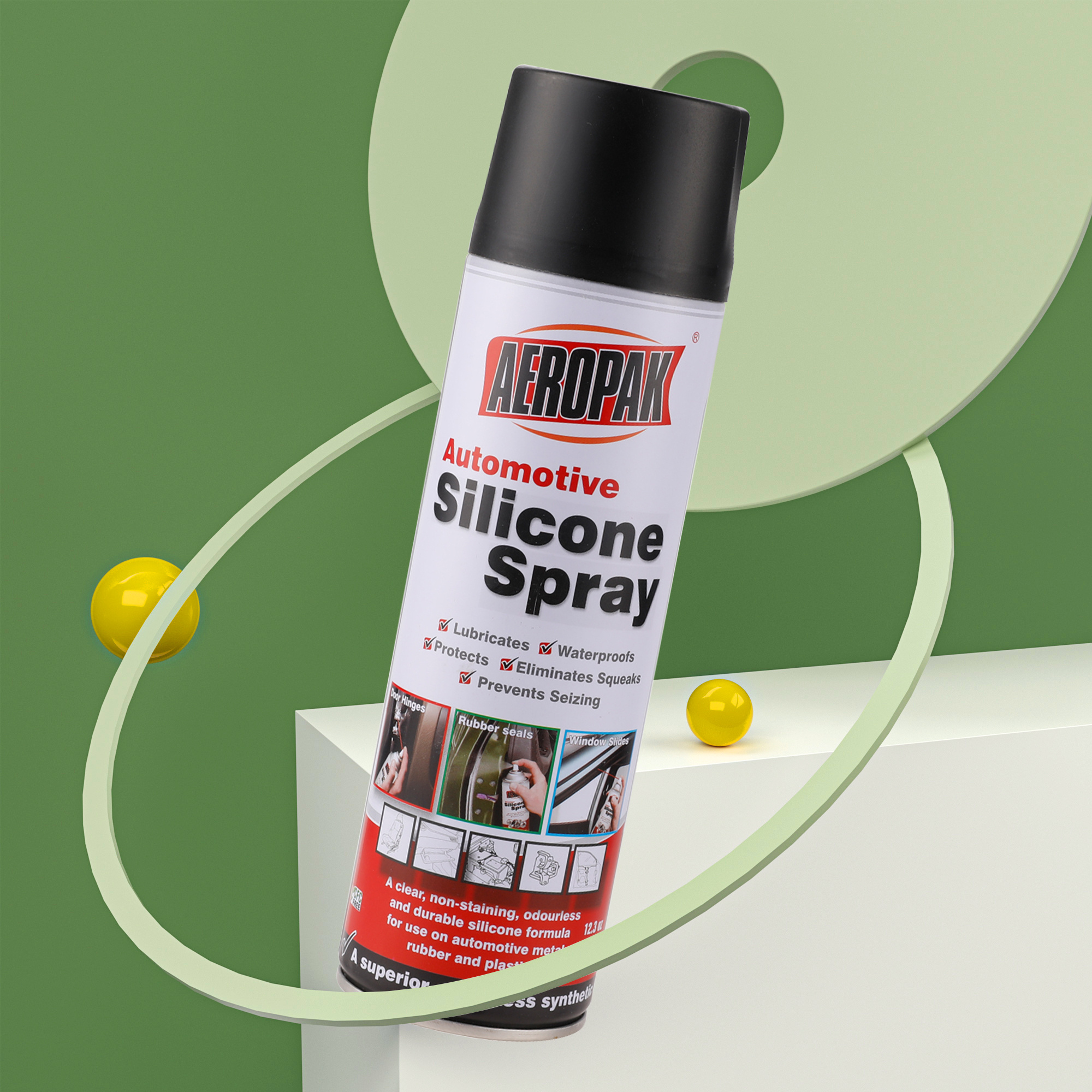 Aeropak 500ml Aerosol All Purpose Anti Rust Silicone Lubricant Spray ...