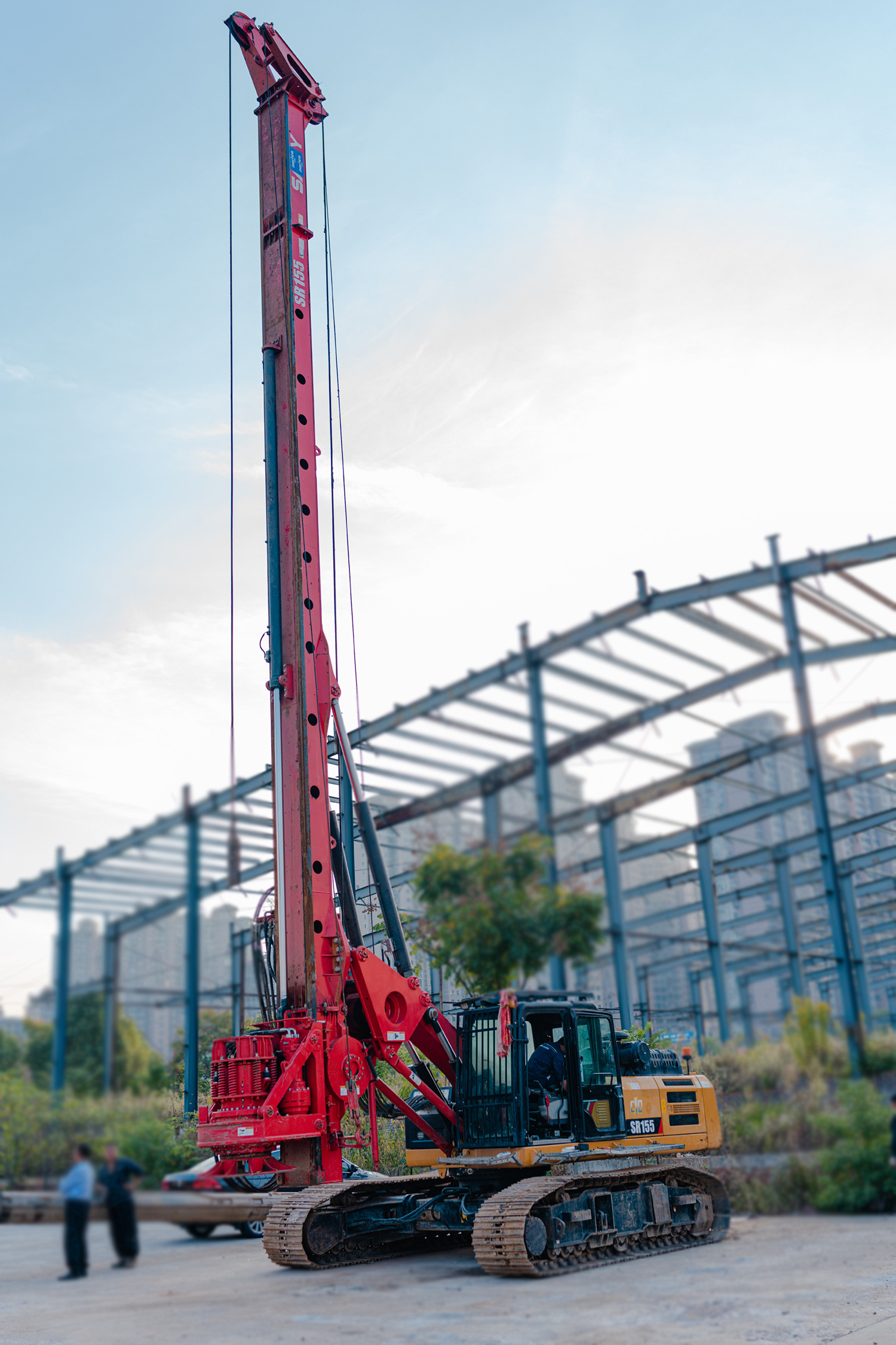 2020 SR155 Rotary Drilling Rig Used Hydraulic Piling Machinery for Sale ...