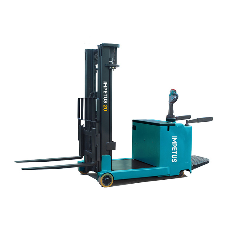 Manual 1ton Automate Warehouse Crane Stackers 3m Lift Height Reach 1t ...