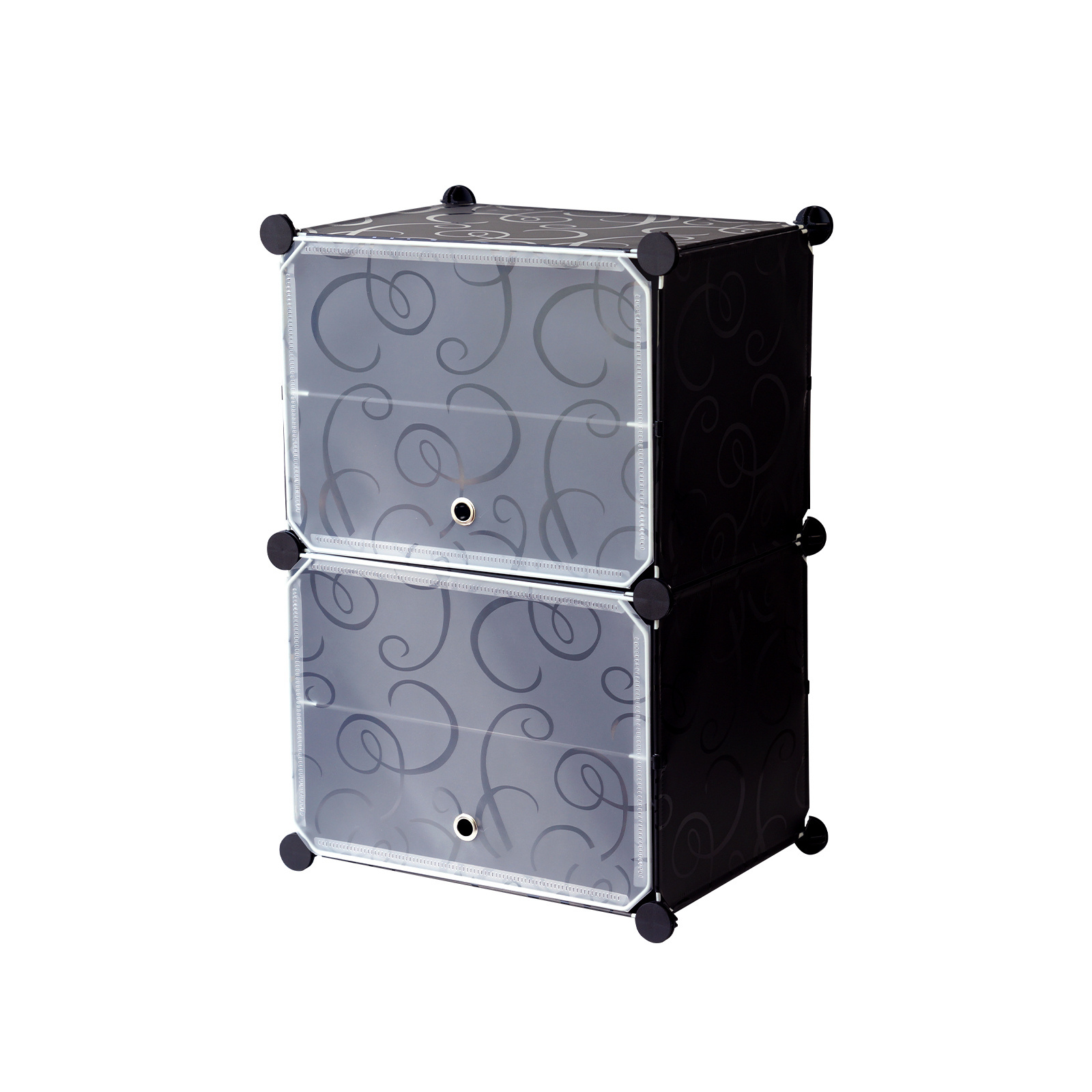 Portable Shoe Rack Organizer with Door, 8 Pairs Shoe Storage Cabinet ...