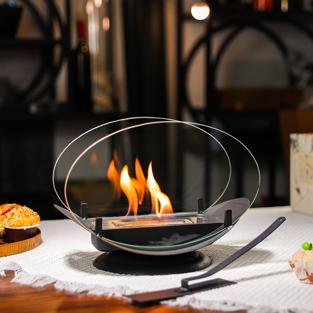 Inno-Fire TT-119 artificial table stand fire portable tabletop firepit ...