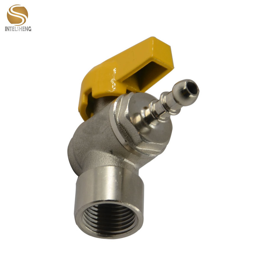 B&H China HPB59-1 1/2 inch Gas Shut Off Valve Hose Adapter Male Thread ...