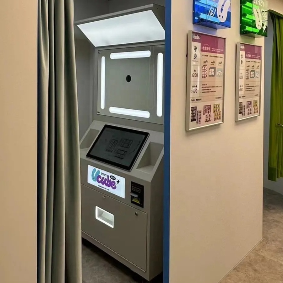 JLJ professional photo booth customized photobooth machine self service ...