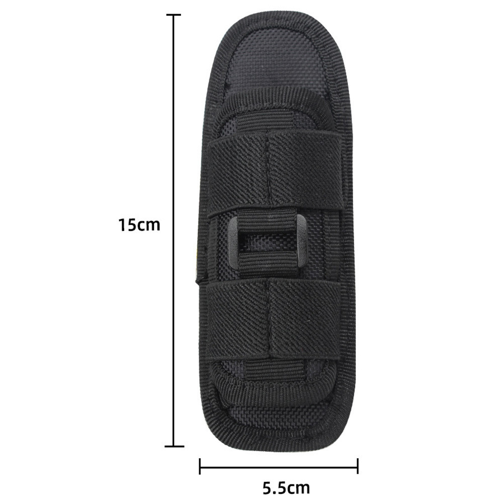 Tactical Heavy Duty Belt Flashlight Holder Tactical Molle Pouch With ...