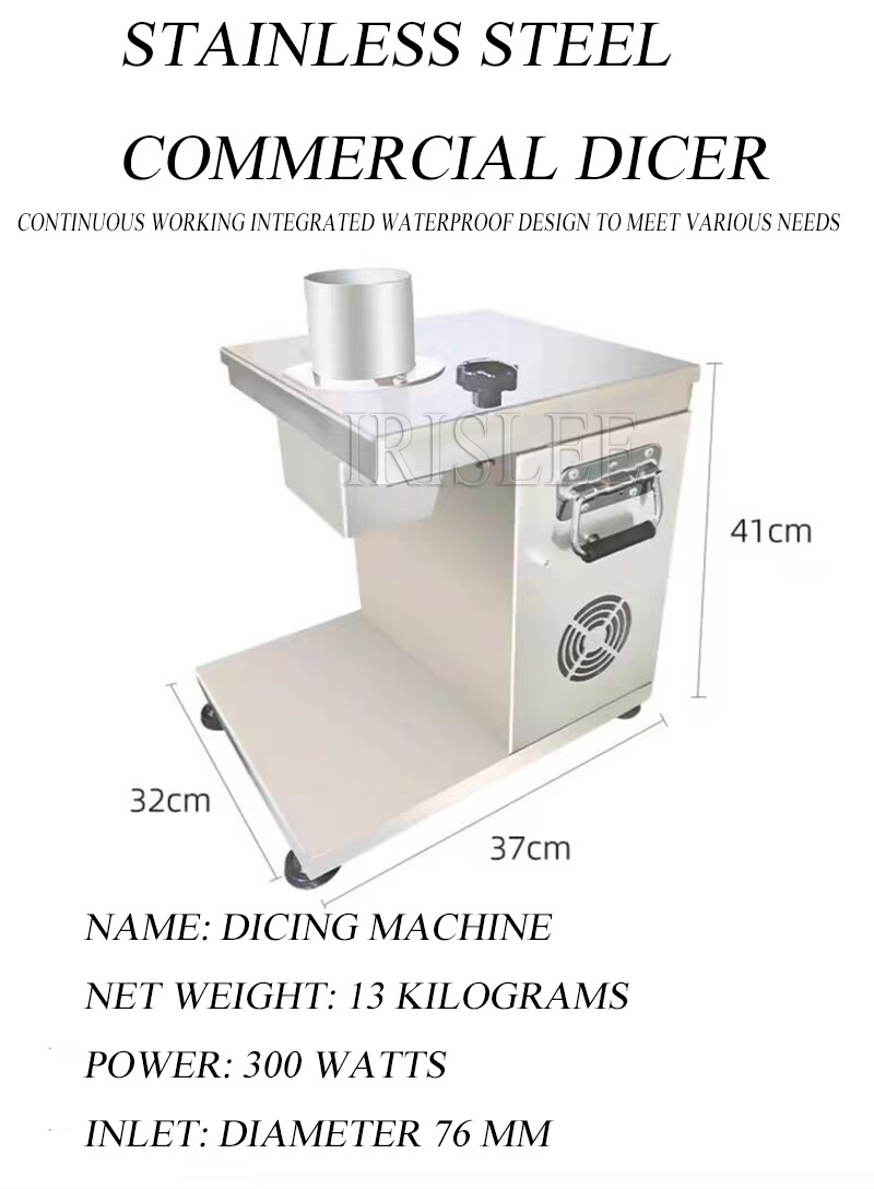 Automatic Vegetable Dicing Machine Commercial Carrot Potato Onion ...