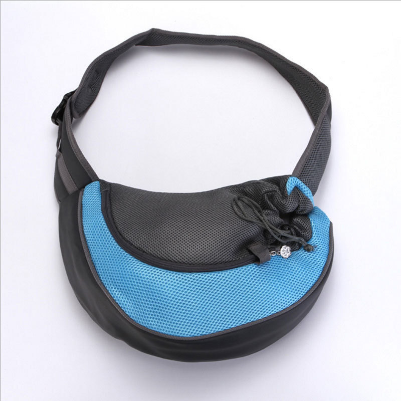Dog and Cat Sling Carrier Hands Free Reversible Pet Papoose Bag Soft ...