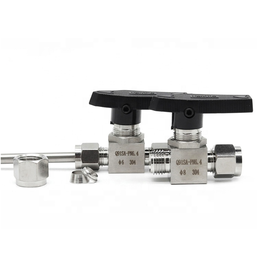 JAZZY DBL One Piece Type Instrument Valve Swagelok Needle Valve ...