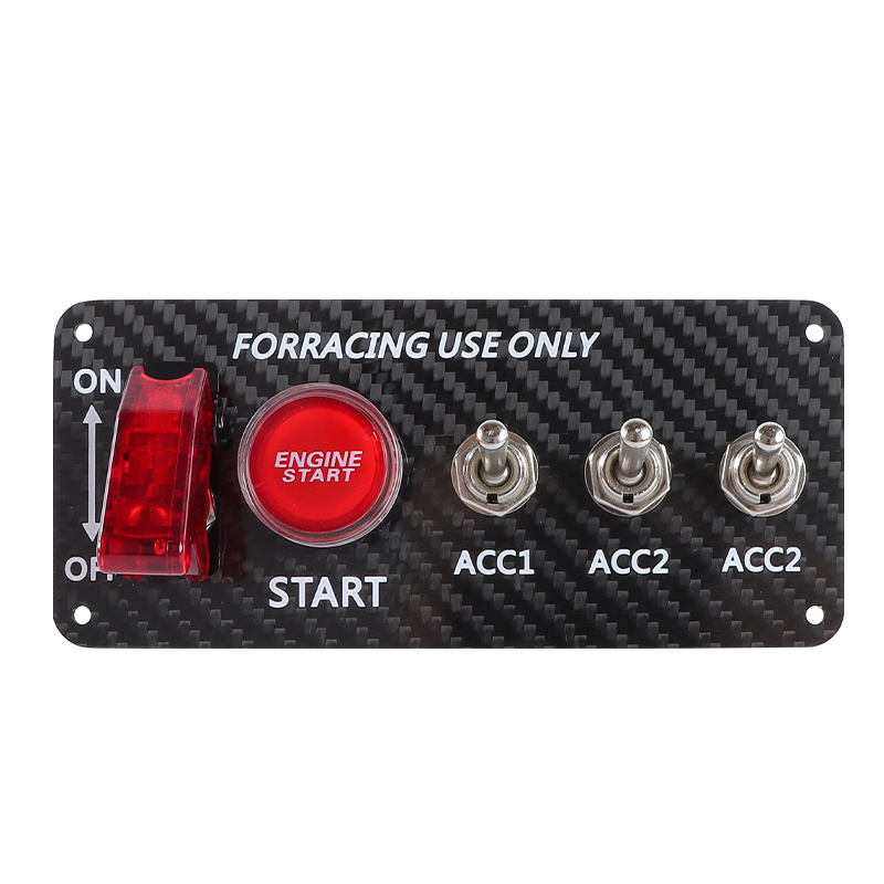 JDM Racing Culture Carbon Fiber Racing Car Toggle Switch Ignition ...